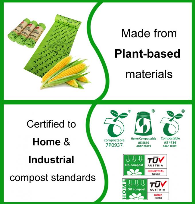 2LB Shopping Biodegradable Plastic Bags Eco Friendly Lightweight